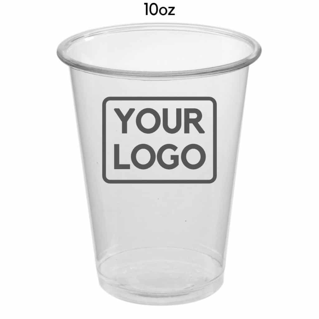Clear Custom Printed Cups | Custom Branding | REDDS Cups