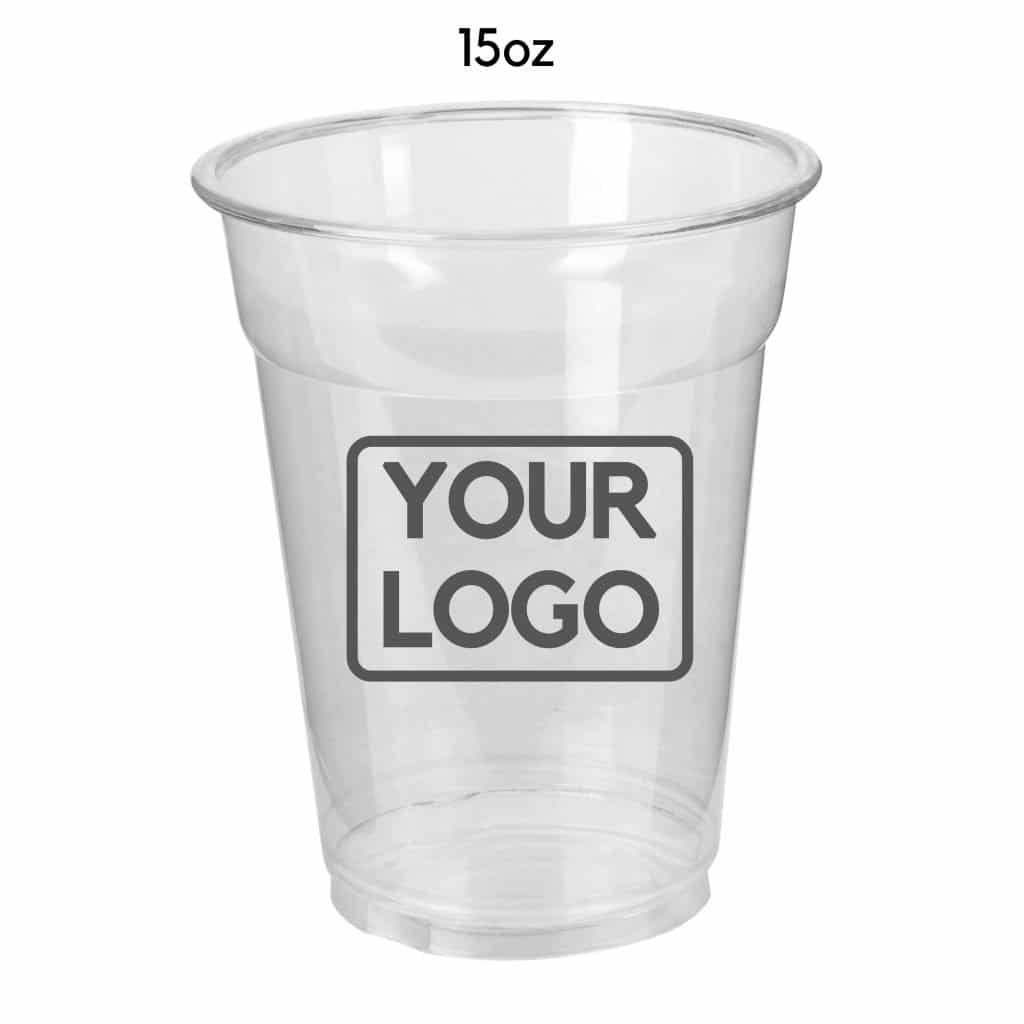 Clear Custom Printed Cups | Custom Branding | REDDS Cups