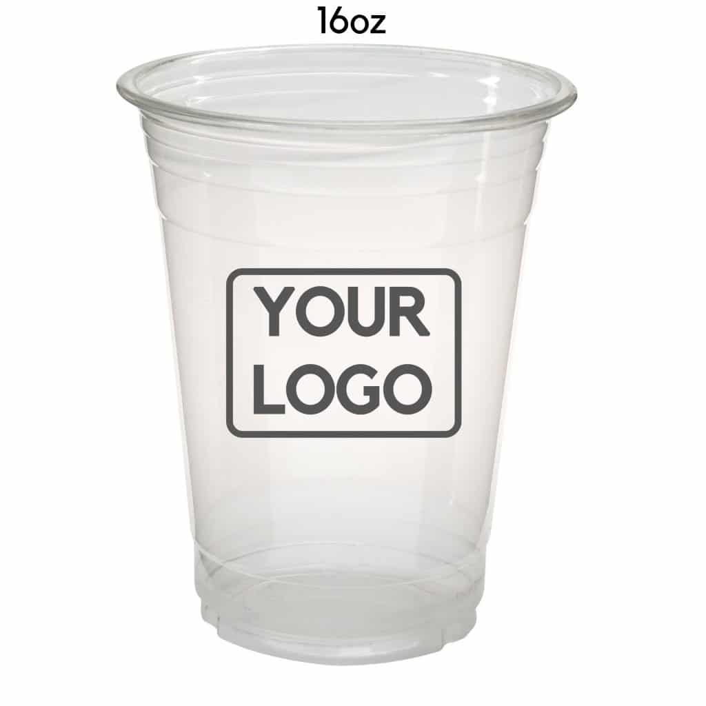 Clear Custom Printed Cups | Custom Branding | REDDS Cups