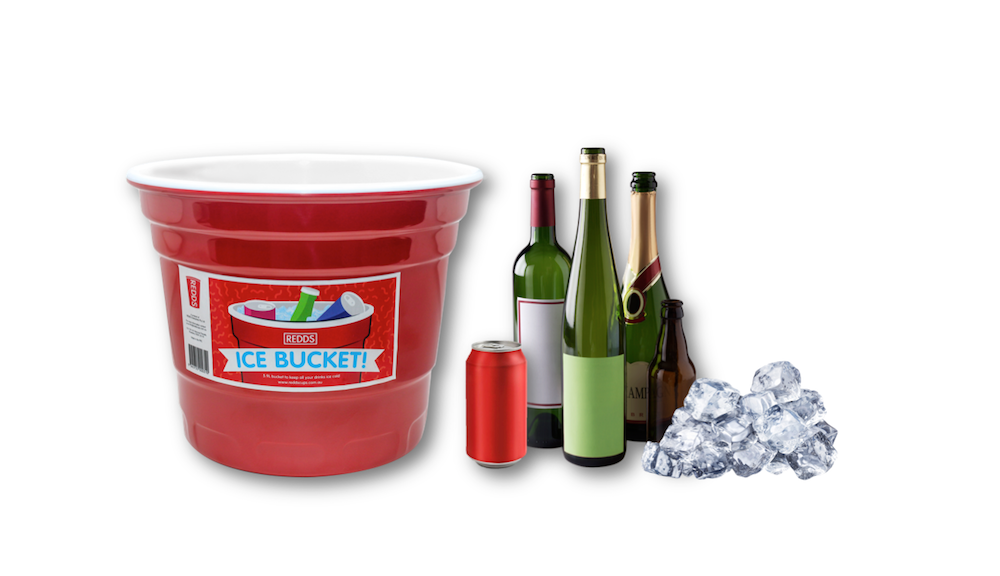 REDDS Cups | Now Available... Giant Red Cup Ice Bucket
